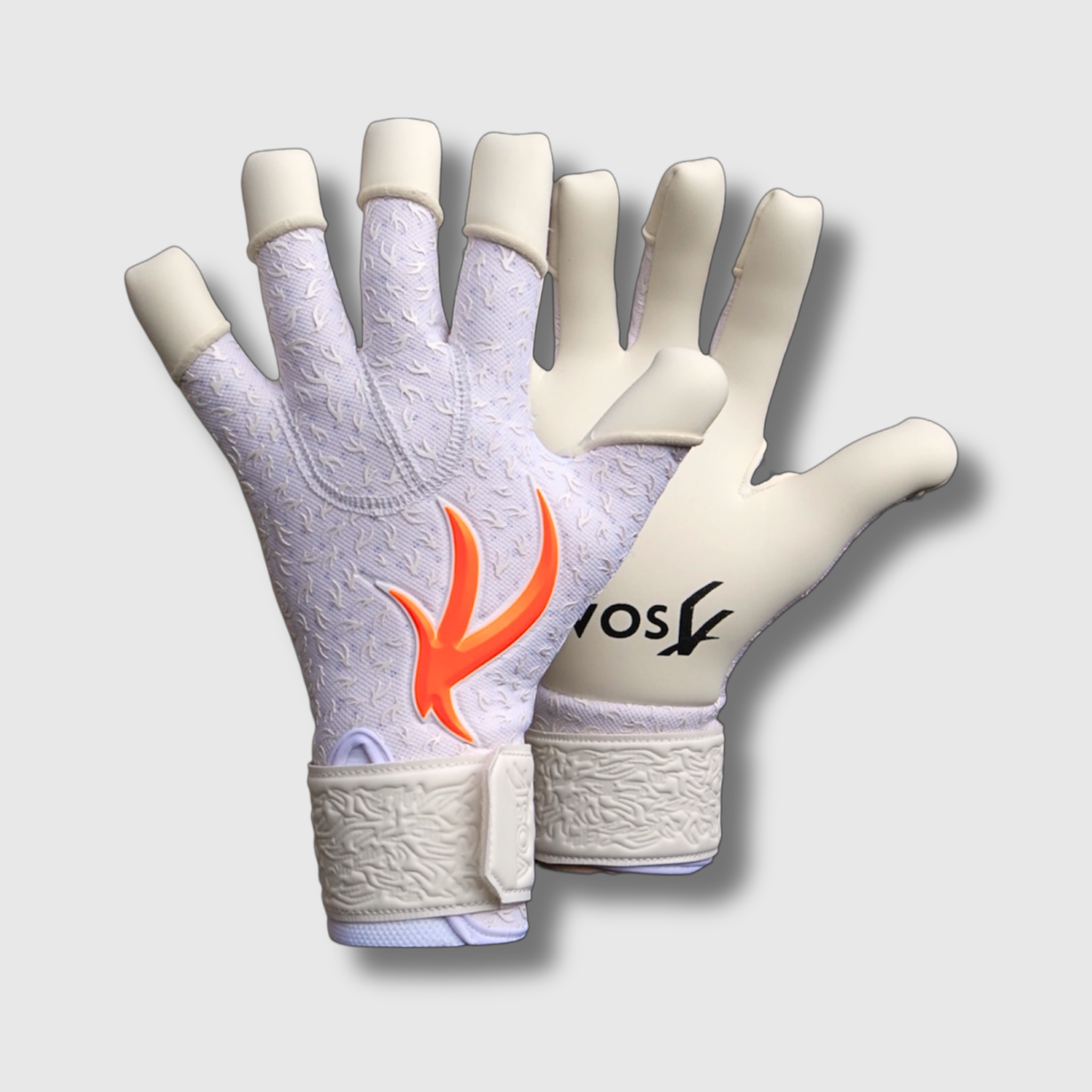 Kids VOS Match Tenax - White/Surge Orange – VOS Sports
